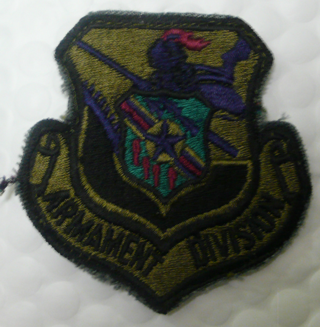 USAF AIR FORCE ARMAMENT DIVISION SUBDUED PATCH | eBay