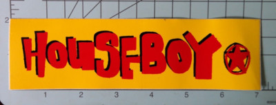 HouSEboy vintage band logo sticker, melodic punk, rock, skate rock | eBay
