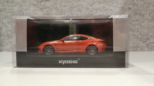 Kyosho Lexus Rcf Lava Orange Crystal 1/43 Scale Minicar | eBay
