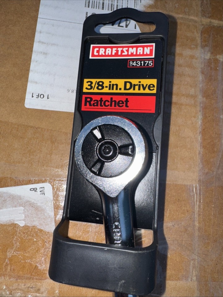 Sears Craftsman USA Nos 3/8” Drive Round Head Tri Wing Ratchet 43175 ...