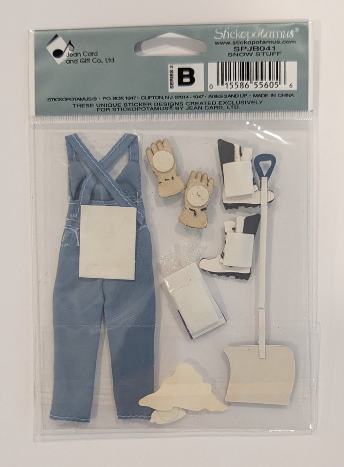Jolee's Snow Stuff Winter Scrapbooking Stickers | eBay