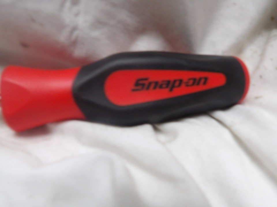 Snap-on 7/32 Flat Red Soft Grip Screwdriver SGDP162B USA 20-1/2 ...