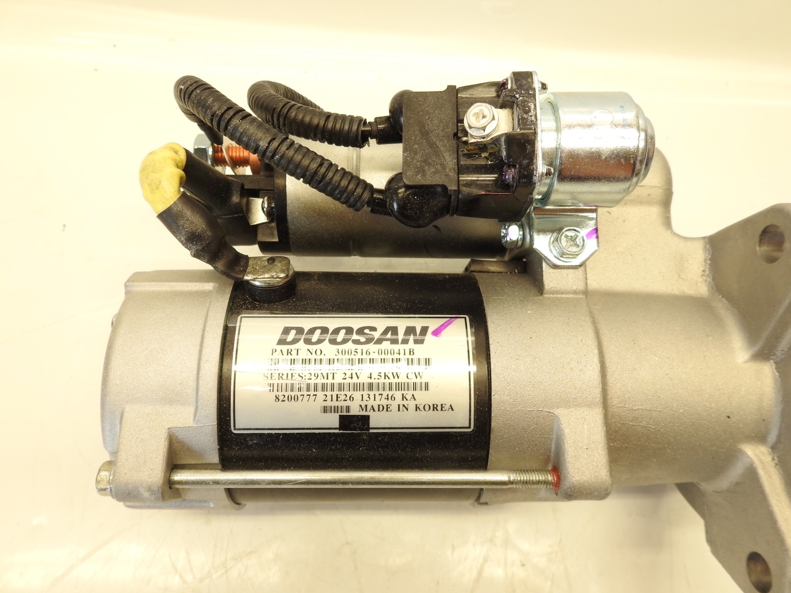 Genuine Engine Starter 24V 4.5 KW OEM DAEWOO DOOSAN 300516-00041B | eBay