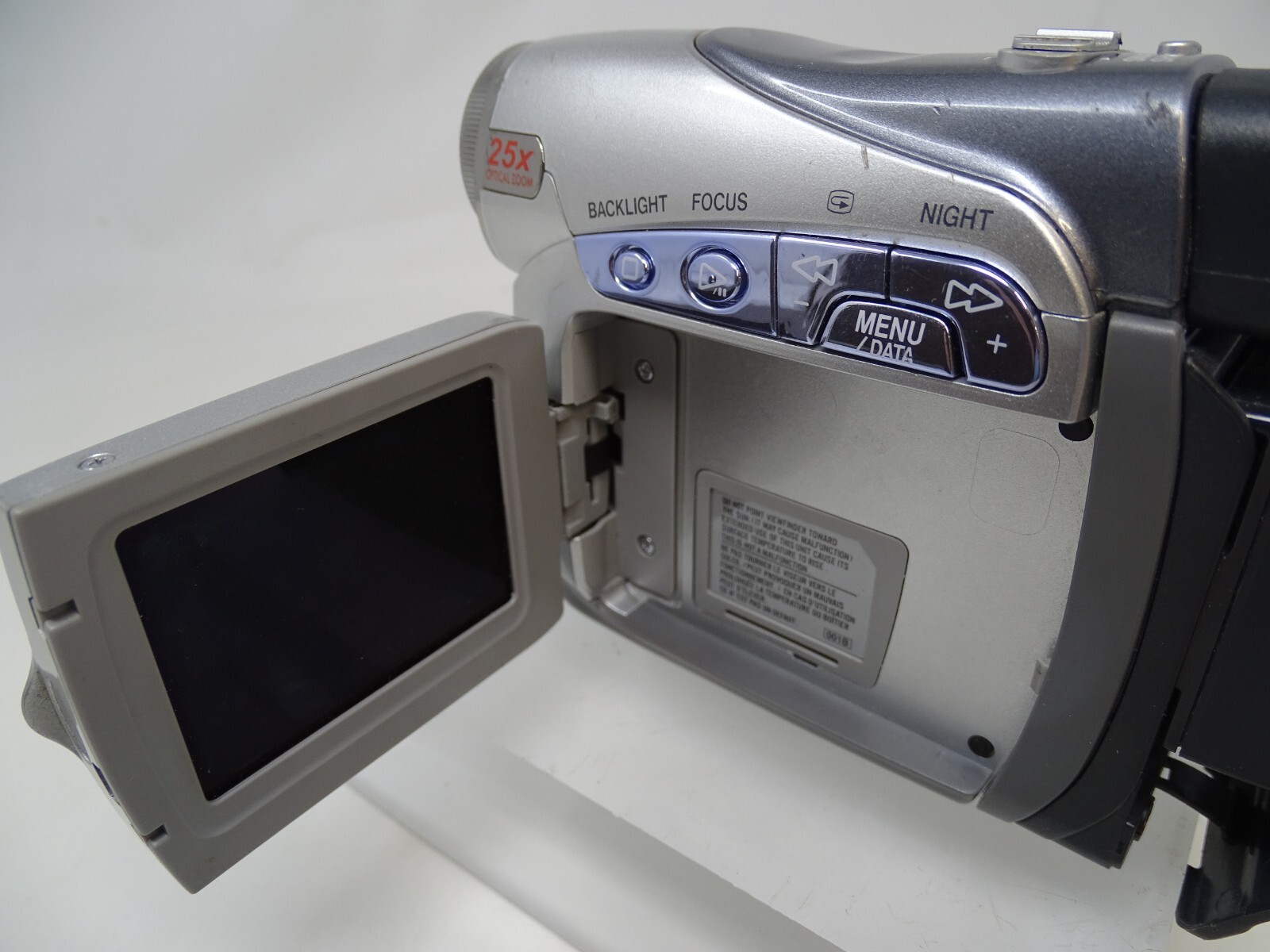 JVC GR-D250U 25X Optical Zoom Mini DV Video Camcorder for parts/repair ...