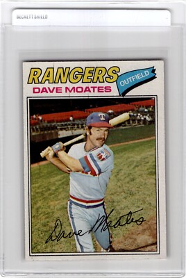 1977 Topps - Dave Moates #588 Near Mint FREE SHIPPING | eBay UK
