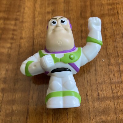 Disney Pixar Toys Story 2" BUZZ LIGHTYEAR Hard Plastic Small Fry Figure ...