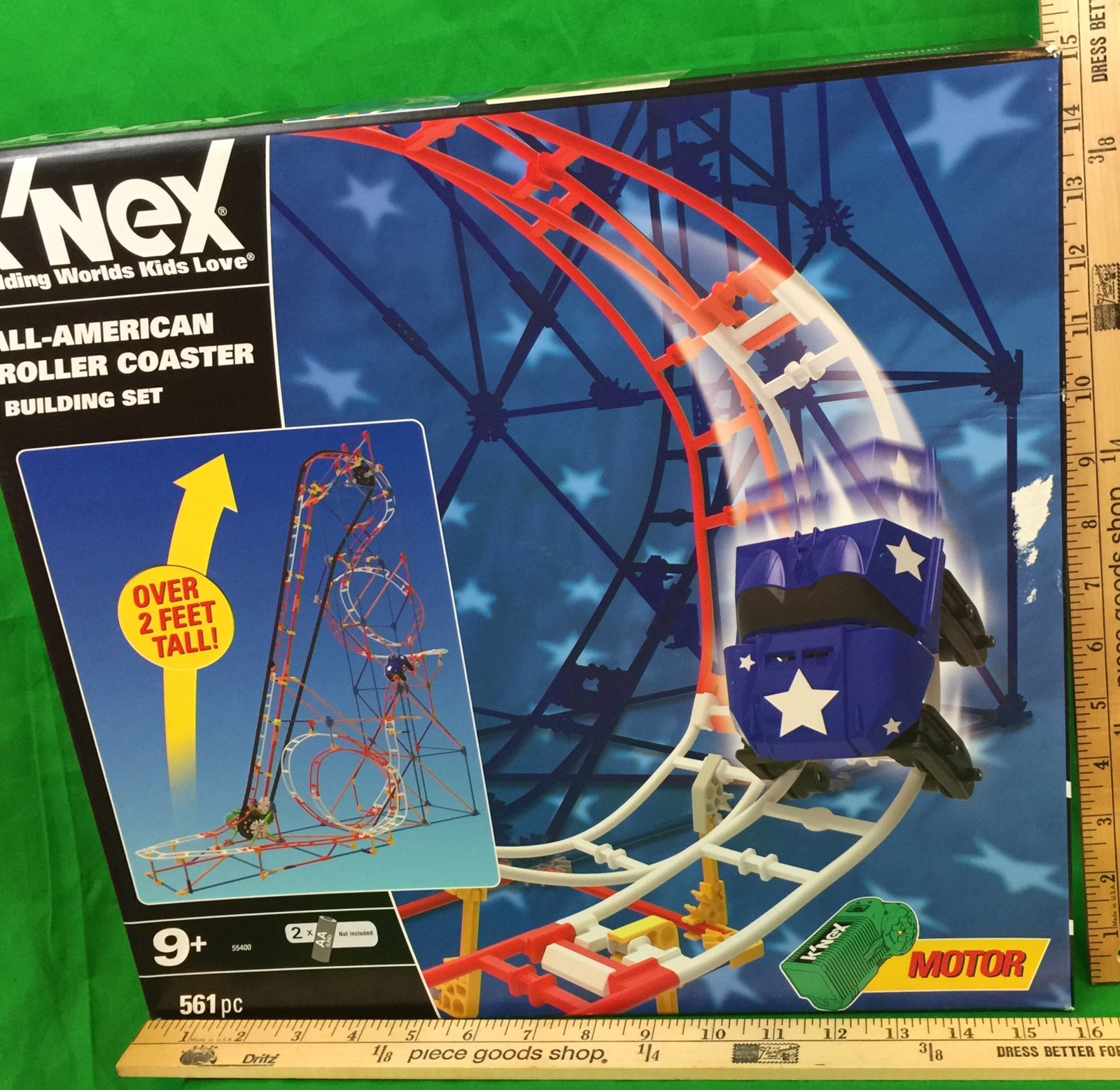 K'NEX All American Roller Coaster Building Set Including Box Gift ...