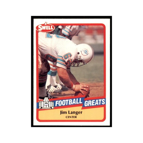 1989 CMC Swell Jim Langer Football Cards #140 | eBay