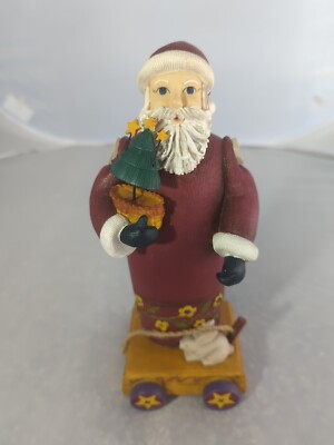 Demdaco Americana Christmas Santa with Bunny Tree 2001 Kathy Killip | eBay