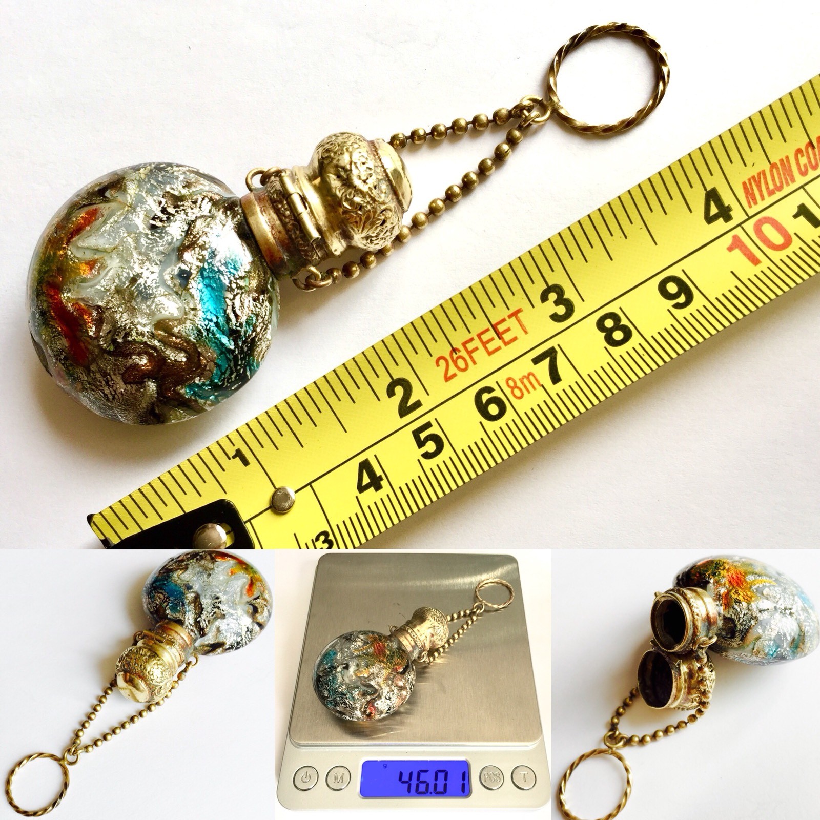 Antique Giacomo Franchini & Pietro Bigaglia Murano Murrine Glass ...