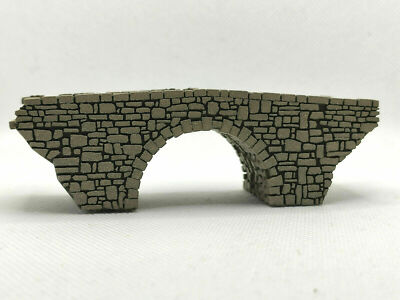 N SCALE BRIDGE SINGLE ARCH STONE MODEL BRIDGE LASER ENGRAVED N GAUGE ...
