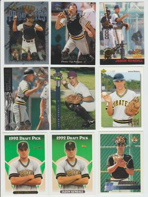Jason Kendall 1992 ROOKIE LOT (27) & 1998 TOPPS PROMO CARD | eBay