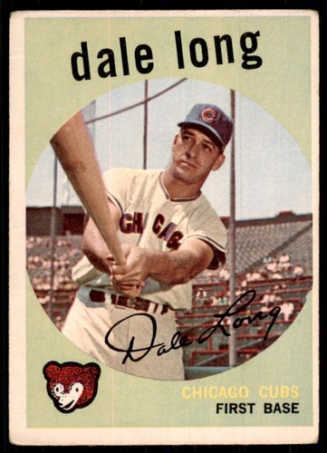 1959 Topps Dale Long 100 Baseball Cards #414 | eBay