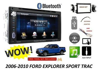 2006-2010 Ford Explorer Sport Trac Bluetooth touchscreen DVD CD USB CAR ...