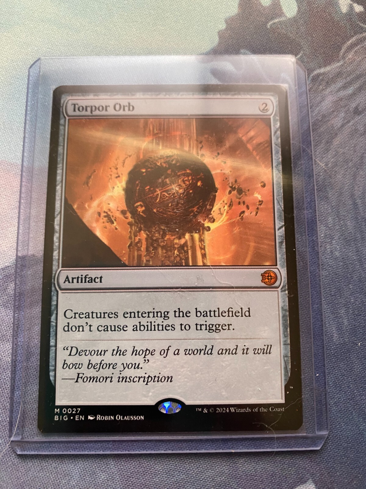 MTG Torpor Orb - Outlaws of Thunder Junction NM/M | eBay