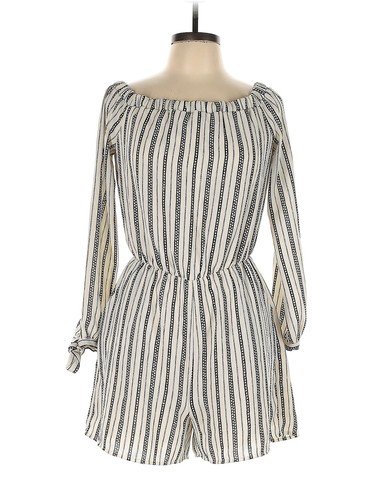 Maurices Women Ivory Romper M | eBay