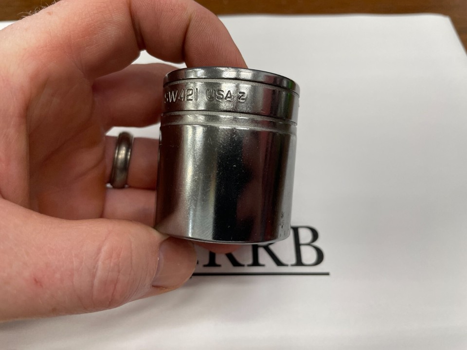 Snap-on Tools USA NEW 1/2 Drive 1-5/16" SAE 12 Point Shallow Chrome ...