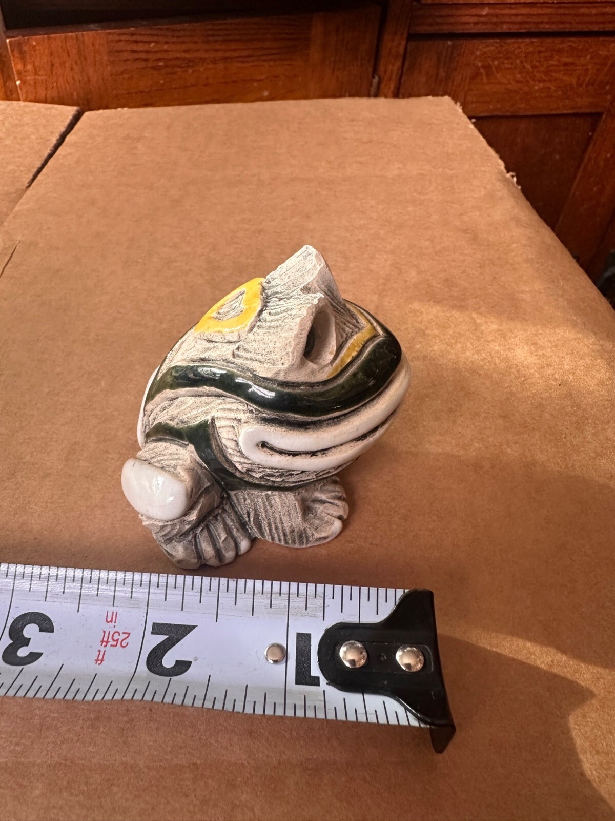 Artesania Rinconada Frog Figurine 3" Hand-Painted Ceramic Collectible ...