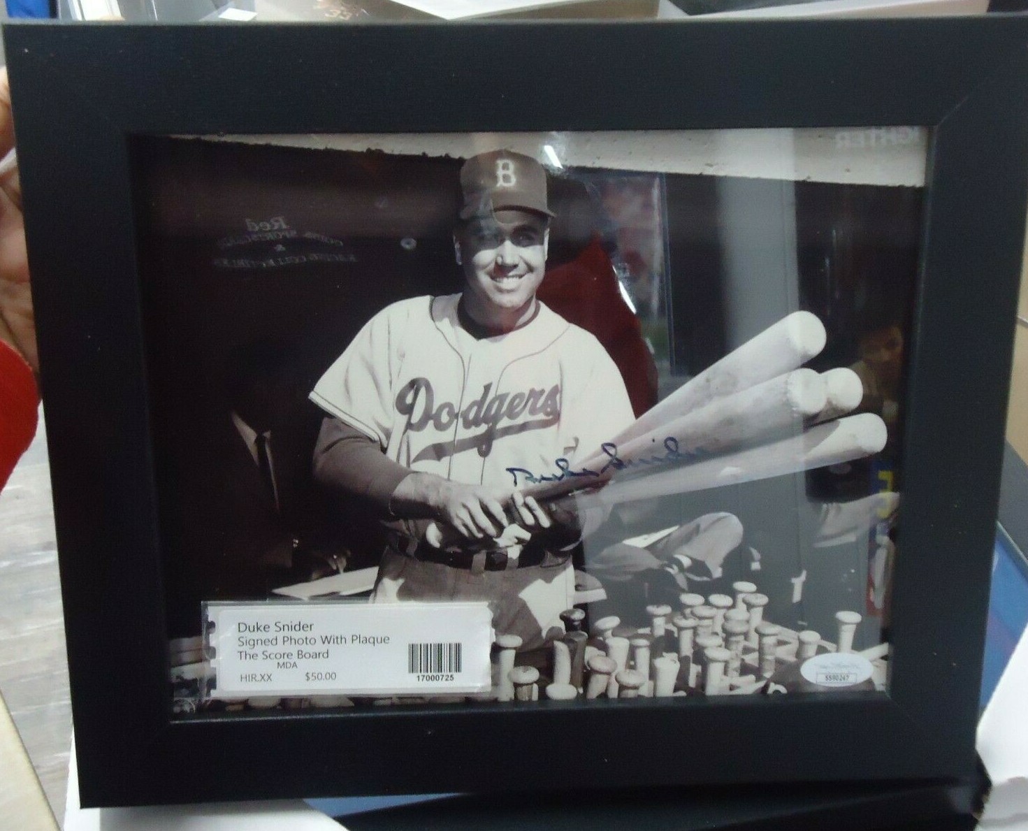 Duke Snider Autographed Memorabilia | Signed Photo, Jersey ...