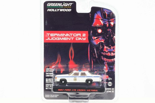 1:64 Terminator 2 Judgment Day 1983 Ford Lt Crown Victoria Police ...