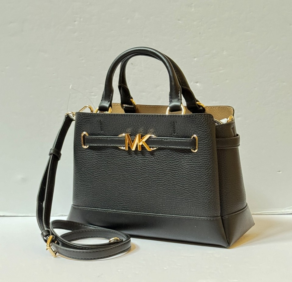 MICHAEL KORS REED SMALL BELTED SATCHEL SHOULDER CROSSBODY BAG | eBay