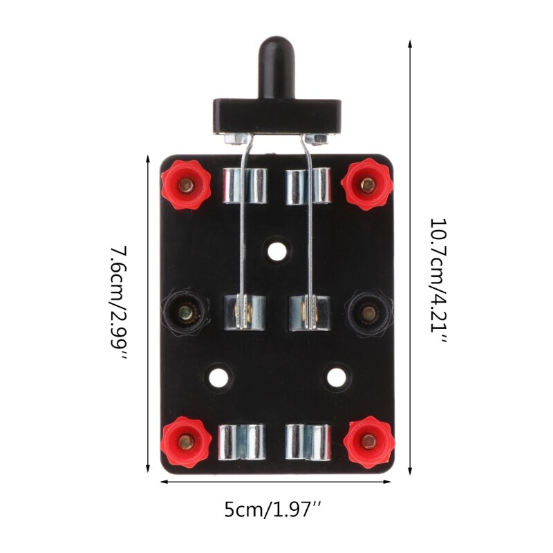 Switch Double Pole Double Throw Toggle Switch Experiment Test School ...