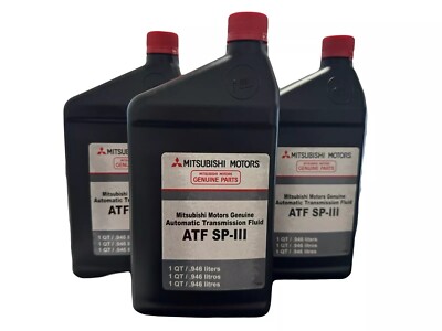 Genuine Mitsubishi ATF SPIII SP3 & KIA Automatic Transmission Fluid SET ...