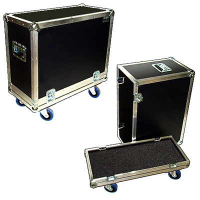 ATA 3/8" ~CARPETLINER~ Amp Case w/4" Casters For Fender Frontman 212R ...