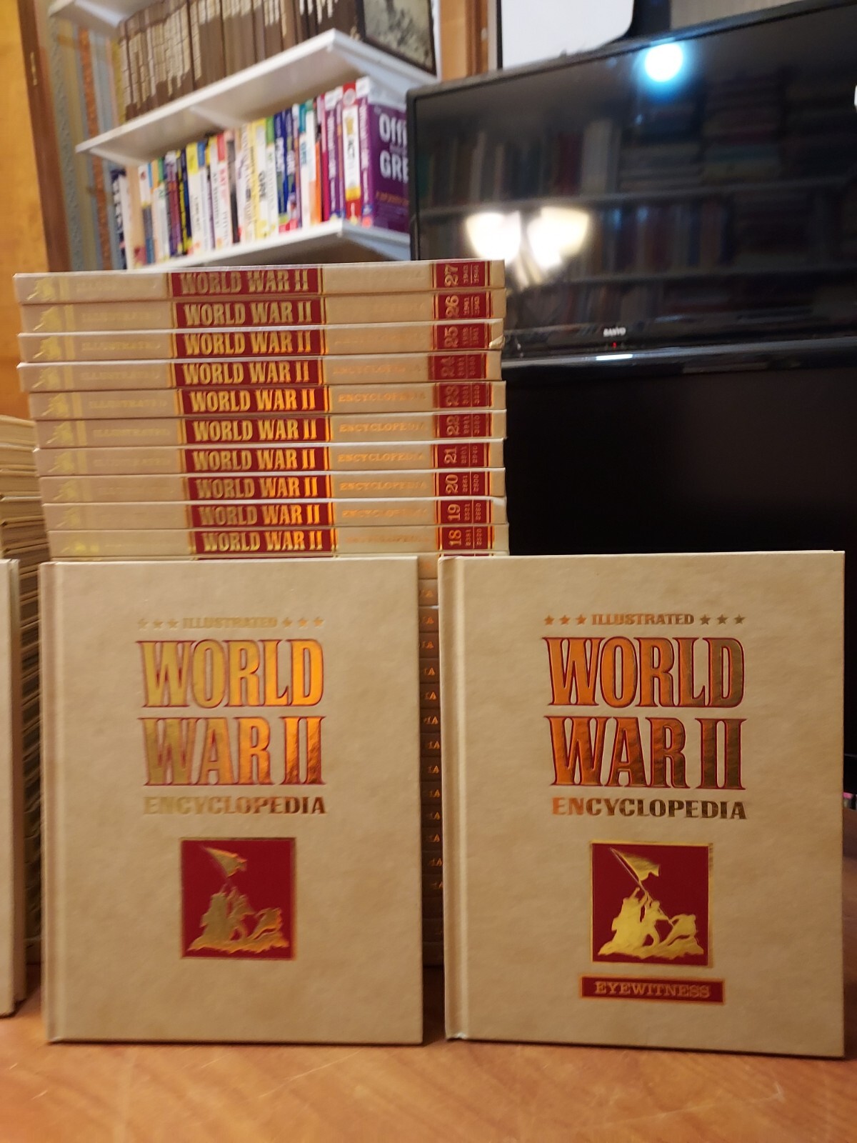 ILLUSTRATED WORLD WAR II ENCYCLOPEDIA. 1-24 HC8 | eBay