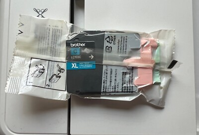 Genuine Brother LC103C XL Ink Cartridge Cyan Sealed | eBay