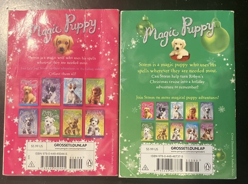 Lot of 2 Magic Puppy Chapter Books by Sue Bentley for 2nd-3rd Grade ...