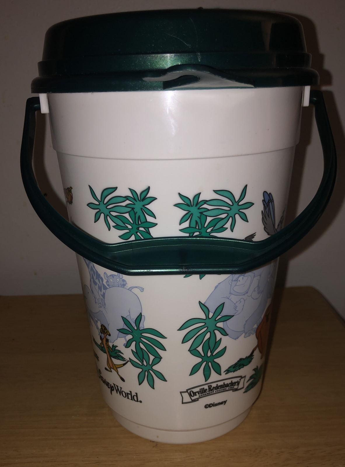 Disney World ANIMAL KINGDOM Popcorn Bucket LION KING Simba Timon ...