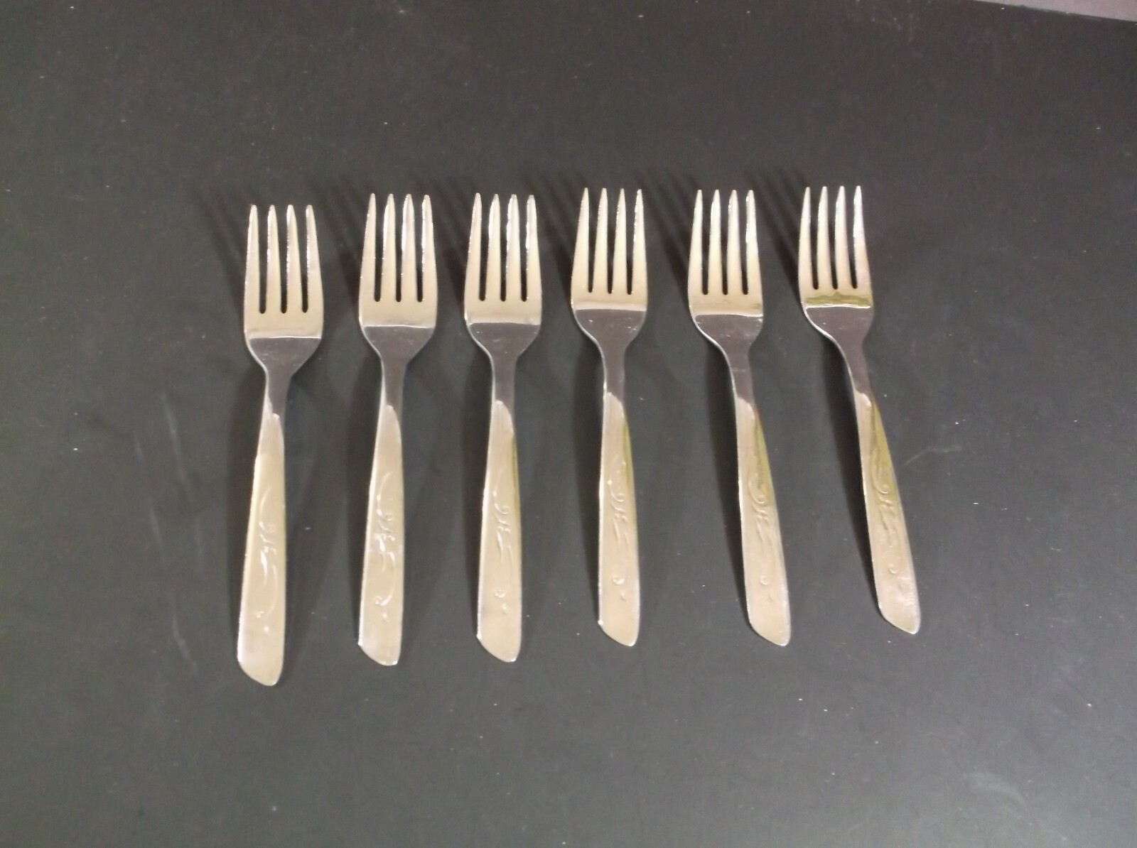 International Silco Stainless salad forks set of 6 | eBay