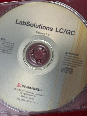 Shimadzu LabSolutions LC/GC CD-ROM; 223-07822-91, Rev. L | eBay