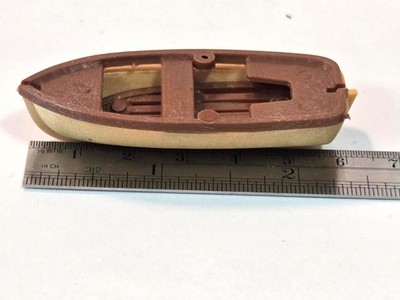 Ship Model Parts Fittings Plastic lifeboat longboat 62mm x 22mm | eBay