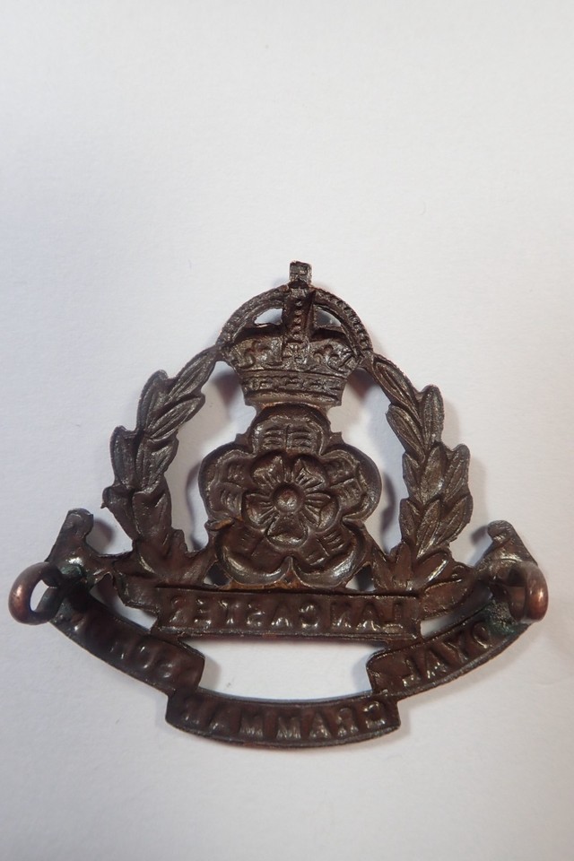 Royal Grammar School Lancaster CCF original Cap Badge. | eBay UK