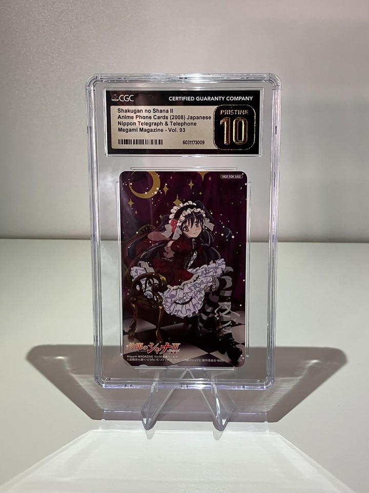 2007 Shakugan no Shana II Japan Tosho Library Book Card CGC 10 Pristine ...