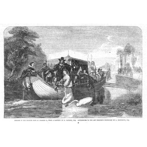 FREDERICK WEBSTER Episode in the Happier Days of Charles I - Antique ...