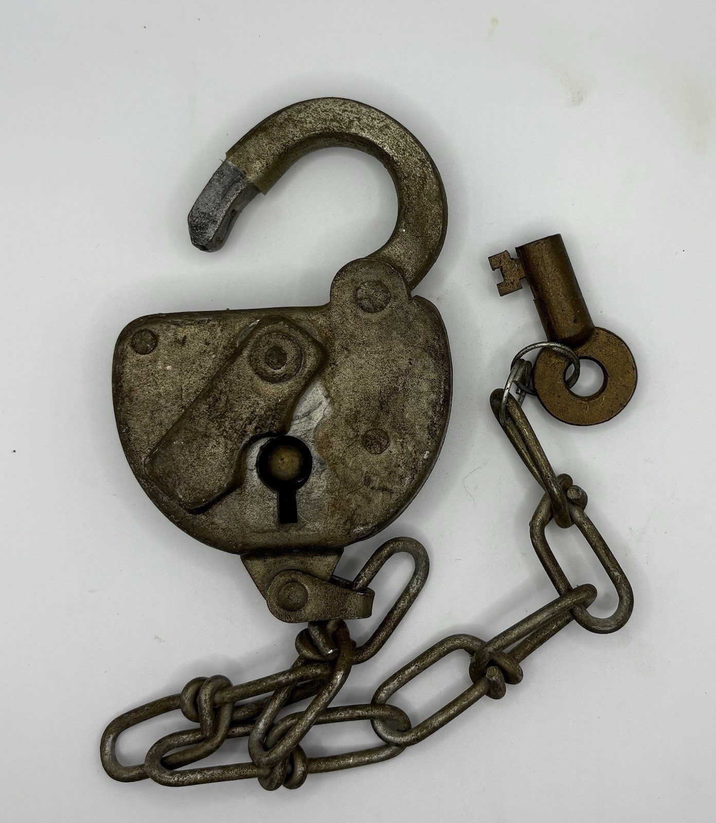 Vintage Fraim Padlock With Key Works | eBay