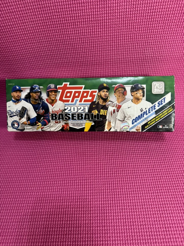 2021 MLB Topps Baseball Card Complete Set Factory Sealed 💥 | eBay