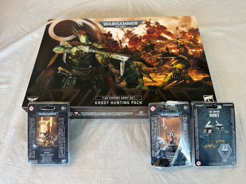 Tau Empire Army Set Kroot Hunting Pack Warhammer 40K with additional ...
