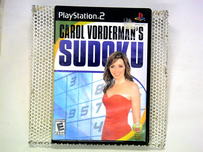 Carol Vorderman's Sudoku - Secret Stash Games[PS2] 788687500593| eBay
