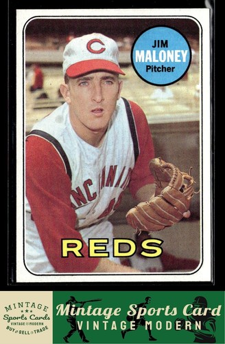 1969 Topps - Jim Maloney - #362 Cincinnati Reds | eBay