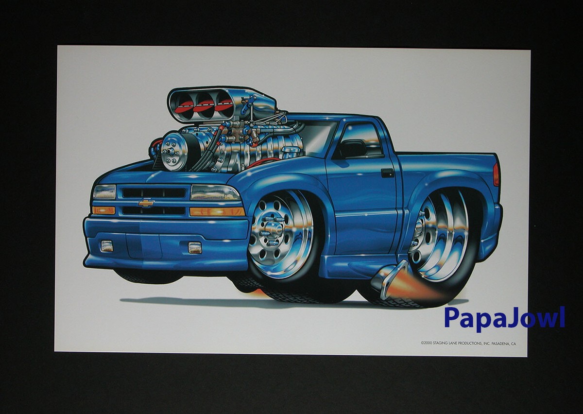 Muscle Truck Drawings