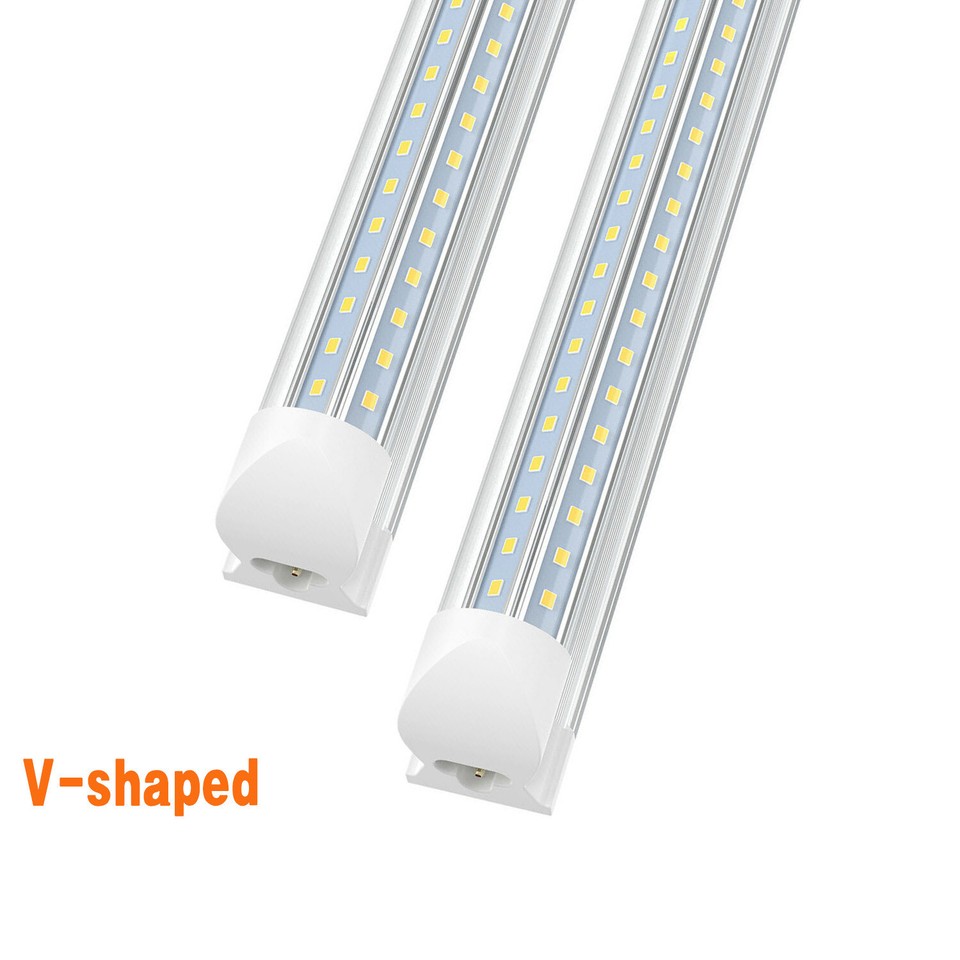 ETL T8 Integrated LED Tube Lights 6500K 4FT 5FT 6FT 8FT LED Shop Lights ...