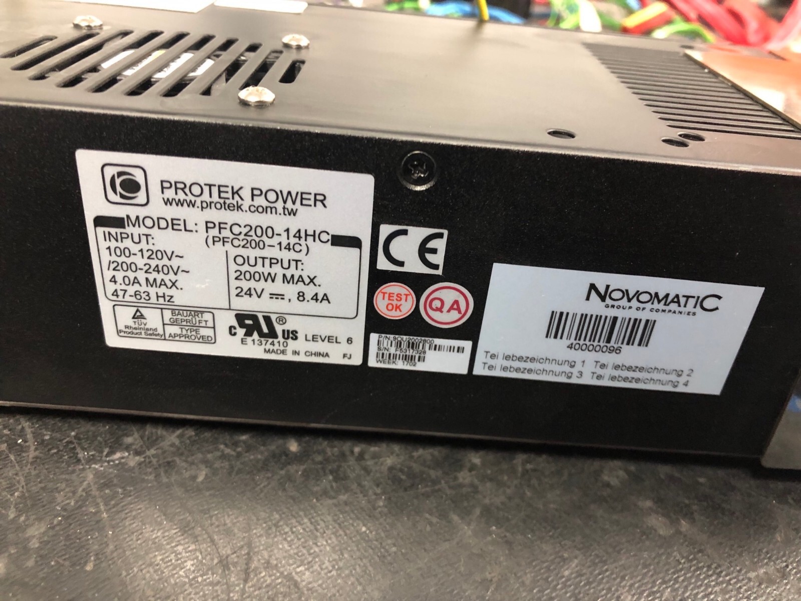 Protek Power PFC200-14HC PSU | eBay