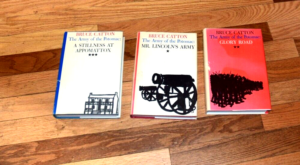 Bruce Catton ArmyofthePotomac Vols 1-3 HCDJBCE Civil War History Set ...