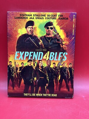 Expend4bles (Expendables 4) (Blu-ray + DVD + Digital) w/Slipcover - New ...