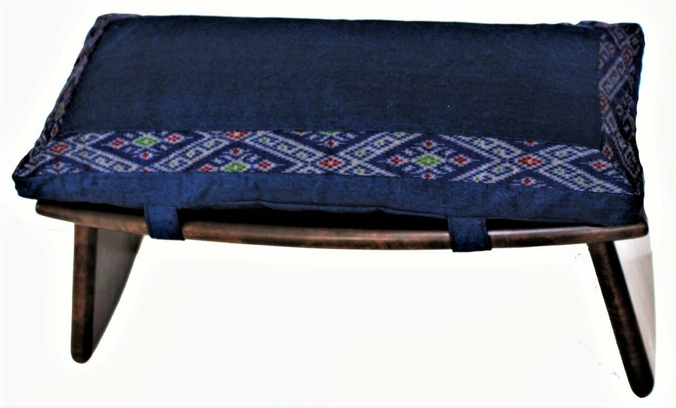 Meditation Bench Folding Zen Seiza & Cushion Set | eBay