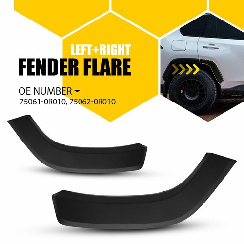 For 2019-2024 Toyota Rav4 Rear Door Flare Arch Trim Molding Passenger ...